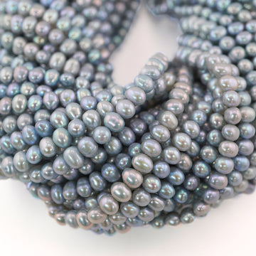 Buy Blue Pearls Beads – Sky Blue Freshwater Beads Online